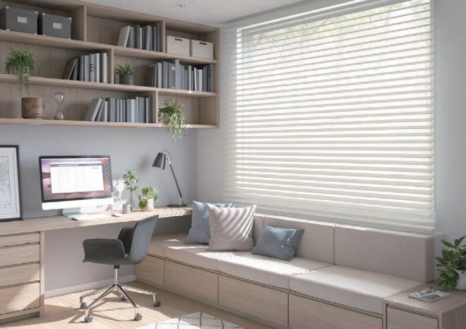 ニチベイ 調光ロールスクリーン「ha・na・ri」に遮光生地登場 - CurtainTrendNews